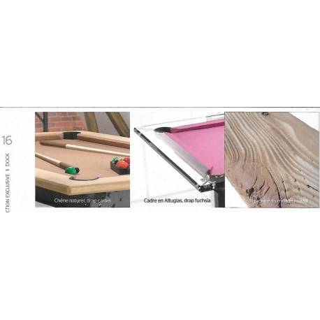 Kulečníkový stůl René Pierre Dock